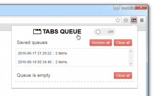 開けるタブの個数を制限し、指定数以上のタブが自動で “ 表示待ちリスト ” に送られるようにするChrome 拡張「Tabs limiter with queue」 – GIGA！無料通信