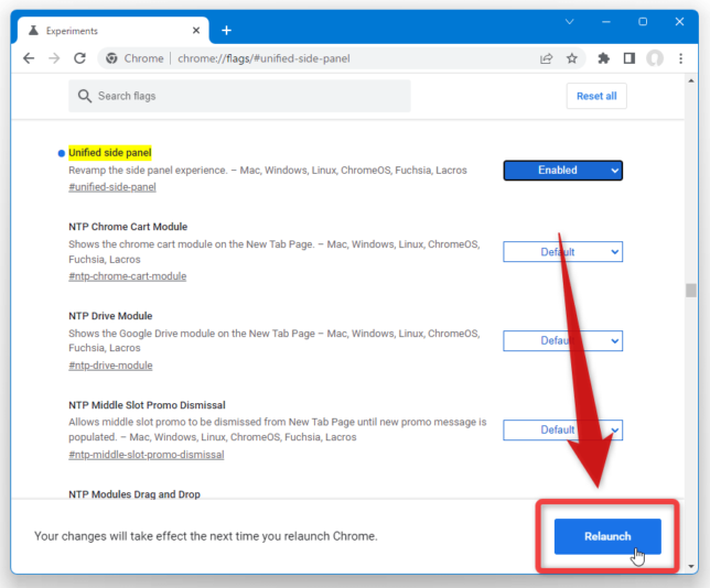 Google Chrome のサイドパネルが、左側に表示されるようにする方法 – GIGA！無料通信