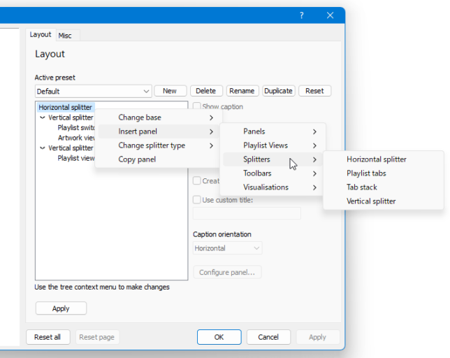 foobar2000 のインターフェースを自在にカスタマイズできるようにするコンポーネント「Columns UI」 – GIGA！無料通信